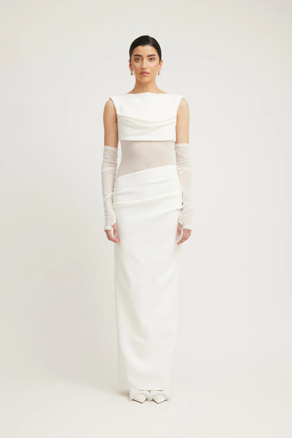 Tojhà Irena Dress - Ivory – Dress Hire AU