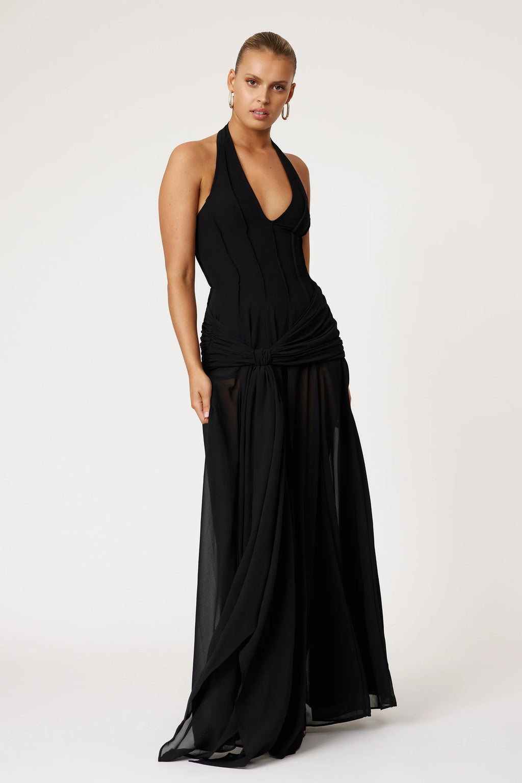Lexi Rheanna Dress - Black – Dress Hire AU