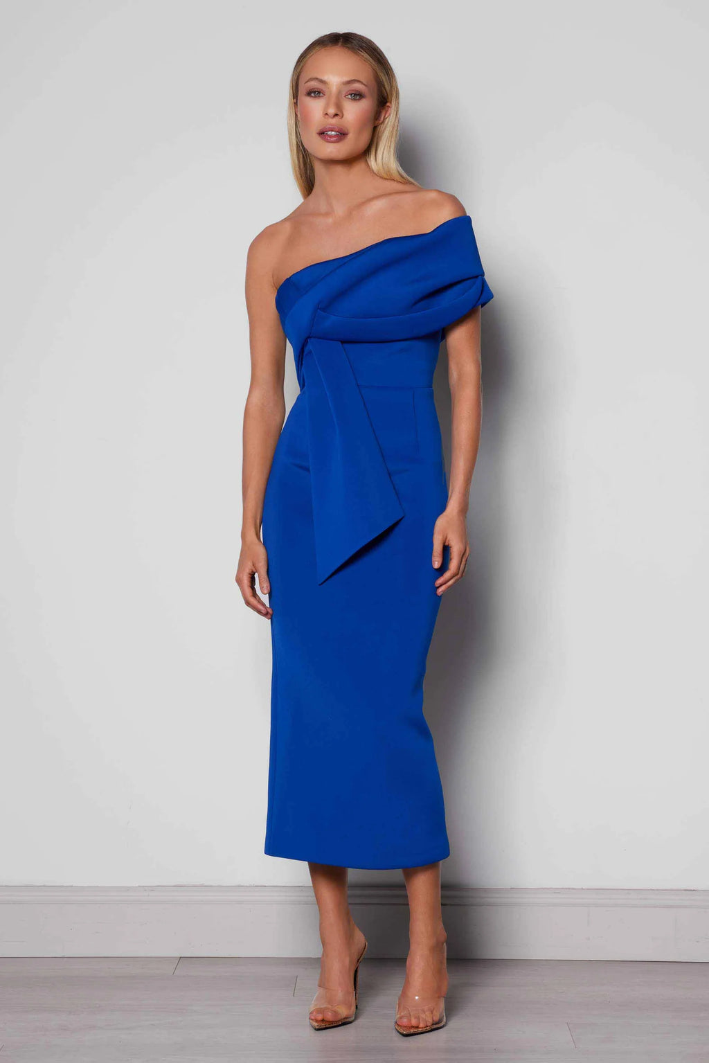 Elle Zeitoune Eloise Dress - Cobalt – Dress Hire AU