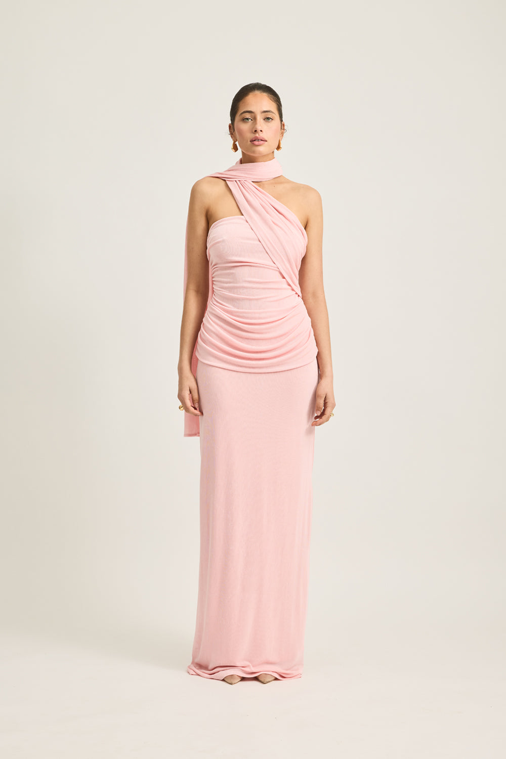 Tojhà Iesha Dress - Blush – Dress Hire AU